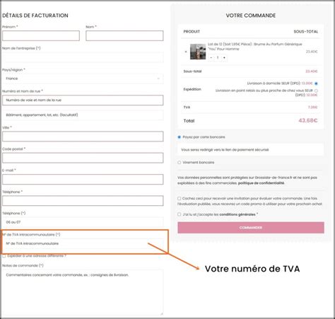 TVA Intracommunautaire Grossiste De France Distribution