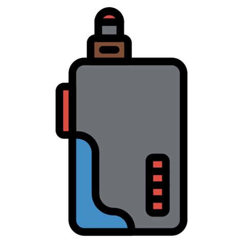 Vape Generic Color Lineal Color Icon