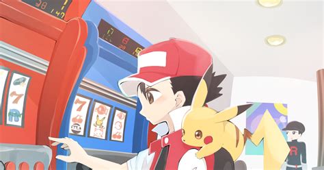 ポケモン ロケットゲームコーナ スロットinタマムシシティ もかふしぎのイラスト Pixiv