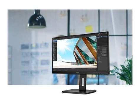 AOC Monitor Q24P2Q 23 8 IPS HDMI DP USB Pivot DlaDruku Pl