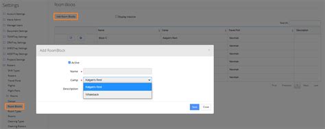 Room Block Configuration Peopletray