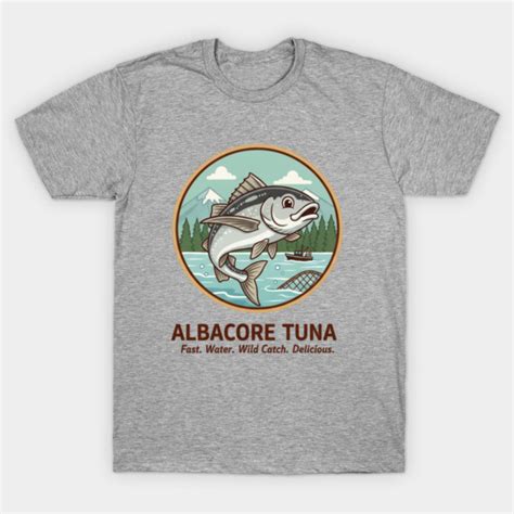 Albacore Tuna Ocean Illustration Albacore Tuna T Shirt Teepublic