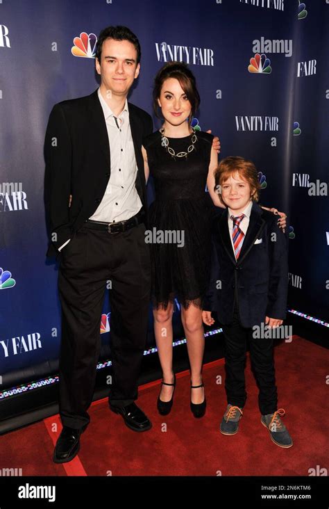 Actors Conor Romero Left Juliette Goglia And Jack Gore From The