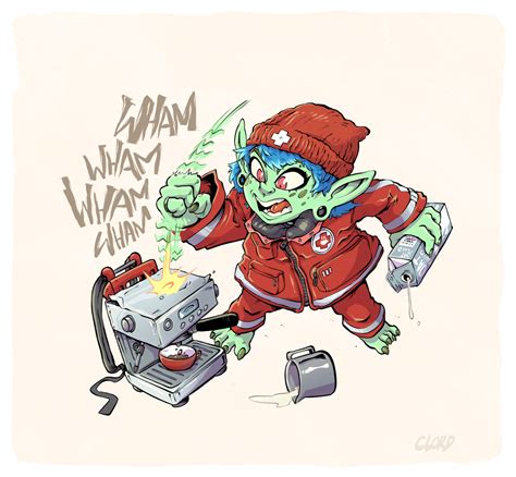 Barista Emt Goblin By Clordtc On Newgrounds
