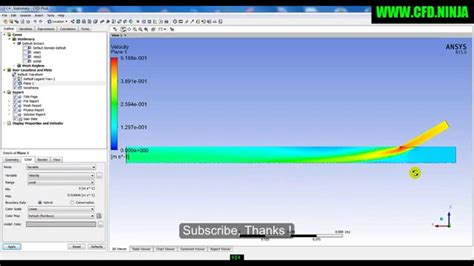 Ansys Cfx Steady And Transient Simulation Part 46 Youtube
