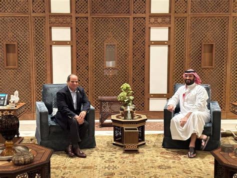 السيسي مغرّداً بعد زيارته السعودية أؤكّد على عُمق ومتانة العلاقات