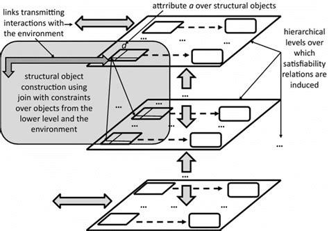 Interactive Hierarchical Structures Gray Arrows Show Interactions Download Scientific Diagram