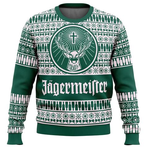 Рождественский свитер Jagermeister, Рождественский свитер, Подарочный ...