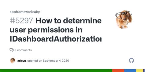 How To Determine User Permissions In Idashboardauthorizationfilter