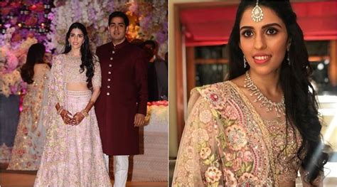 Akash Ambani Shloka Mehta Engagement The Bride To Be Stuns In An Abu