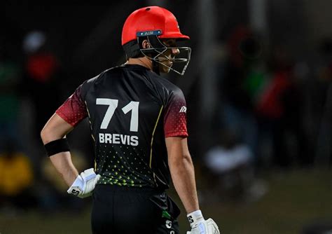 Young Dewald Brevis Shines In Cpl Smashes 30 Runs Of 5 Balls