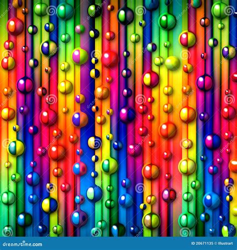 Fundo Abstrato Das Bolhas Coloridas Ilustração Stock Ilustração De