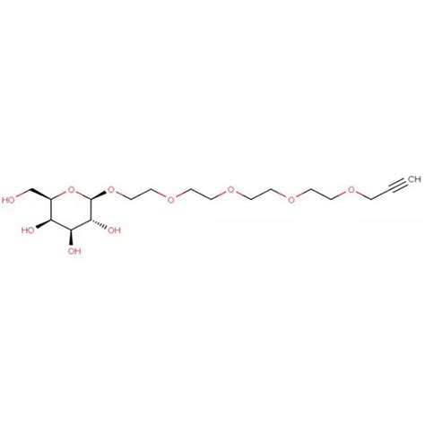 1397682 63 1，propargyl Peg4 Beta D Glucose，炔 四聚乙二醇 β D 葡萄糖 哔哩哔哩
