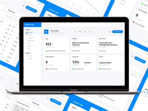 Designing A New HR Communication Dashboard By Checkmate Digital Dashboard Interface Analytics
