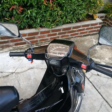Suzuki Bravo RC 100 Jet Cooled Tahun 2000 Hitam Surat Lengkap Pajak