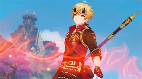 Genshin Impact Thoma Guide Best Weapons Artifacts And Talents