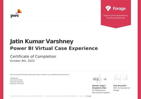 Completed My Data Analysis Internship With Forage Jatin Kumar