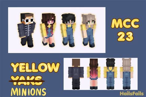 Yellow Mcc Skins R Minecraftchampionship
