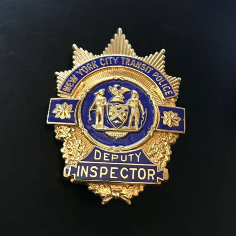 Nypd Deputy Inspector Badge
