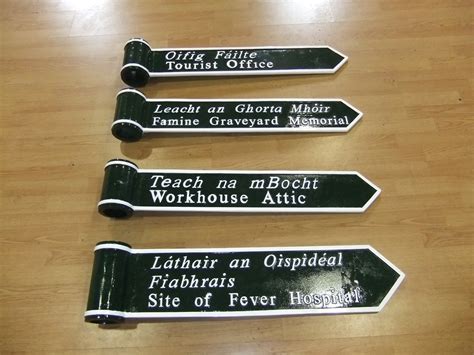 Cast Aluminium Road Signs Irelandsafety Signage Adamstown Engineering