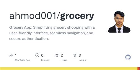 GitHub Ahmod001 Grocery Grocery App Simplifying Grocery Shopping