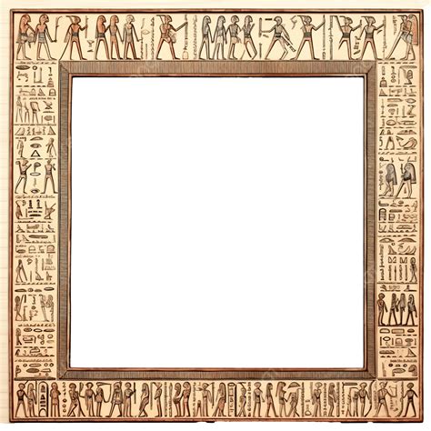 이집트 국경 프레임 Skecth 액자 프레임 세트 사진 프레임 Png 일러스트 및 이미지 에 대한 무료 다운로드 Pngtree