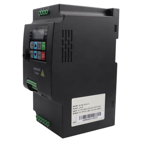 55kw Motor Speed Drive Frequency Converter Ac 380v 3 Phase Input 3