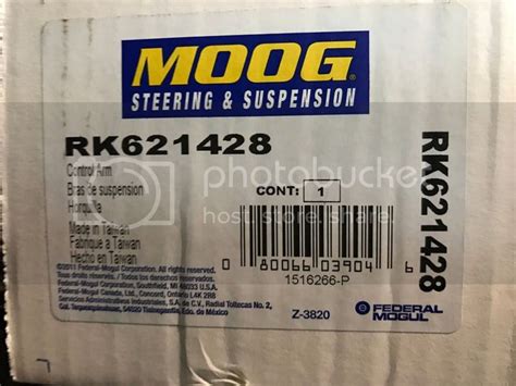Nice Surprise Moog Upper Control Arm Vintage Mustang Forums