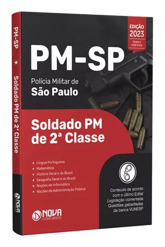 Kit 2 Apostilas Completas Para Concurso Policia Militar Soldado Pm Sp