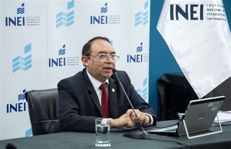 Jefe Del Inei Confirmó Que Presentación De Informe Sobre Pobreza Se