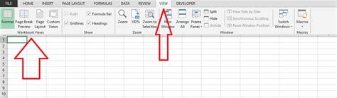 Worksheet Views In MS Excel 2013 Computer Hindi Notes