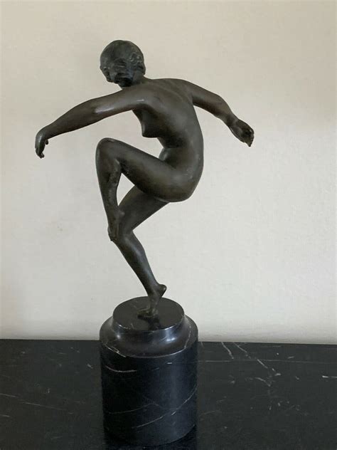 Marcel Bouraine French Original Signed Bronze Etsy