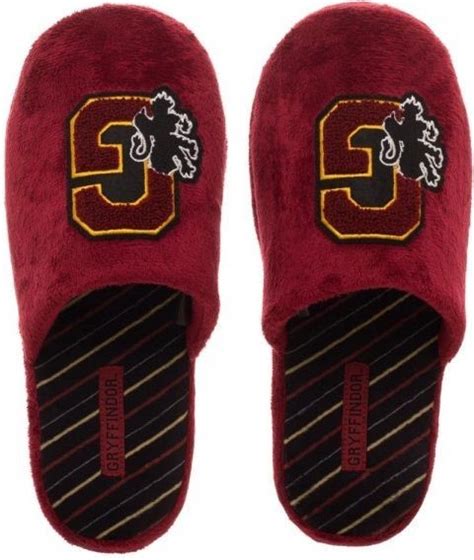 Harry Potter Gryffindor Slide Slippers Large Mens At Mighty Ape Nz