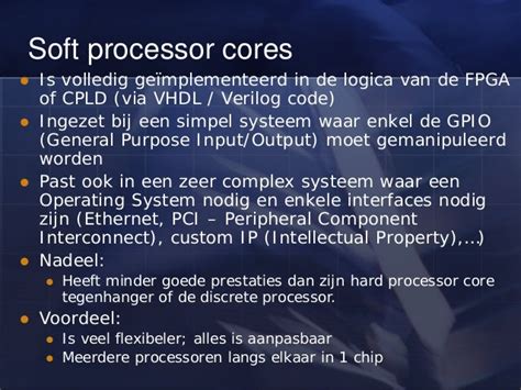 Softcore Vs Hardcore Processor