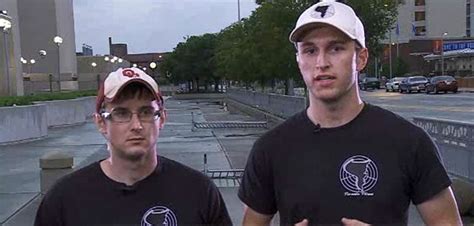 ‘duck Down Daredevil Storm Chasers Get Too Close To Tornado Struck