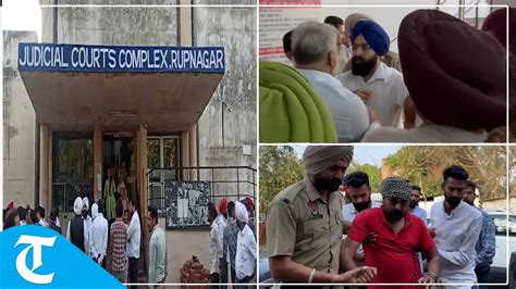 Lawyer Tries To Attack Morinda Gurdwara Sacrilege Accused In Rupnagar