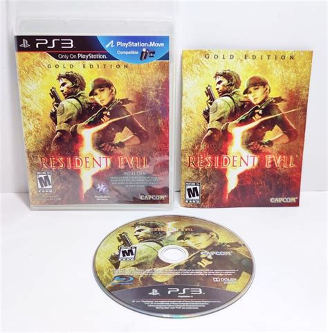 Resident Evil 5 Gold Edition Sony Playstation 3 Ps3 Complete Tested