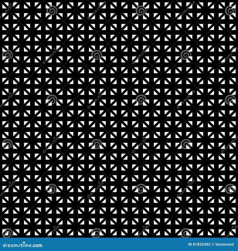 Tileable Grid Mesh Geometric Pattern Series Repeatable Monochrome
