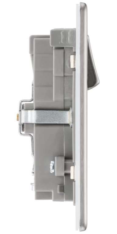 LAP 13A 2 Gang DP Switched Socket USB Charger 6 99 At Screwfix Hotukdeals