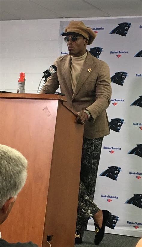 Twitter Reacts To Cam Newtons Outfit And Kitten Heels After Loss To