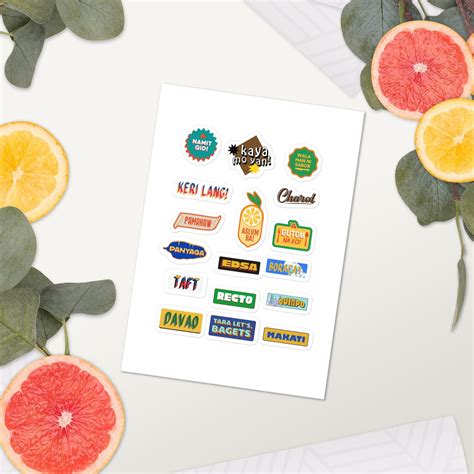 Filipino Stickers Tagalog Sticker Visayan Sticker Etsy