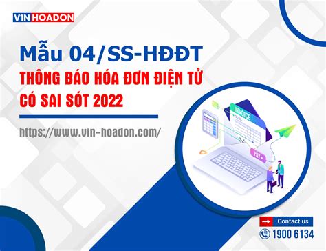 Mẫu 04ss HĐĐt Thông Báo Hóa đơn điện Tử Có Sai Sót 2022 Vin Hoadoncom
