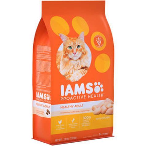 Iams Dry Cat Food Adult Chicken Reviews Black Box