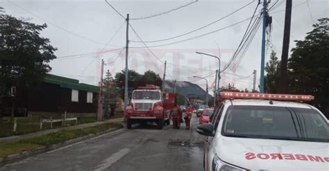 Se Produjo Un Principio De Incendio Por Una Falla En Un Calefón Fm Fuego