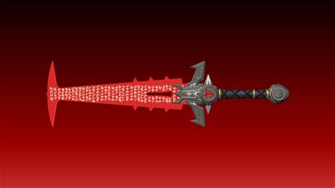 Doom Eternal Crucible 3d Print Model Doom 3d Printing Heavy Metal Art