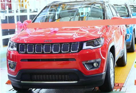 Jeep Compass Crosses 25000 Production Milestone In India