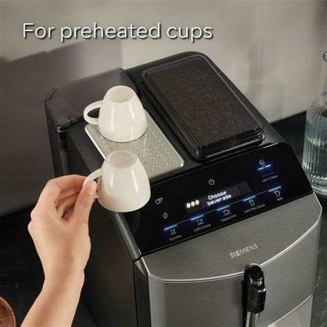 EQ300 Helautomatisk espressomaskine rustfrit stål fra Siemens