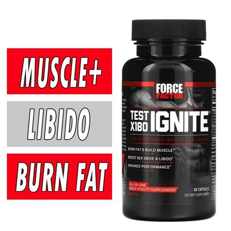 Test X180 Ignite Force Factor Testosterone Booster