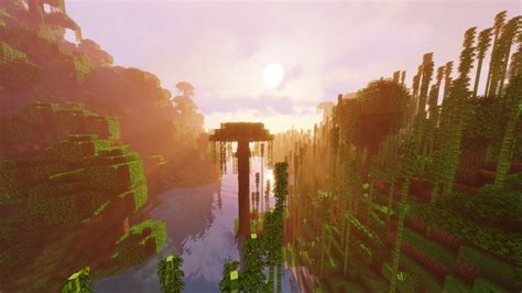 Relaxing Shaders Minecraft Landscapes Wlofi Youtube