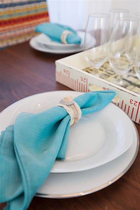 Beachy Table Settings